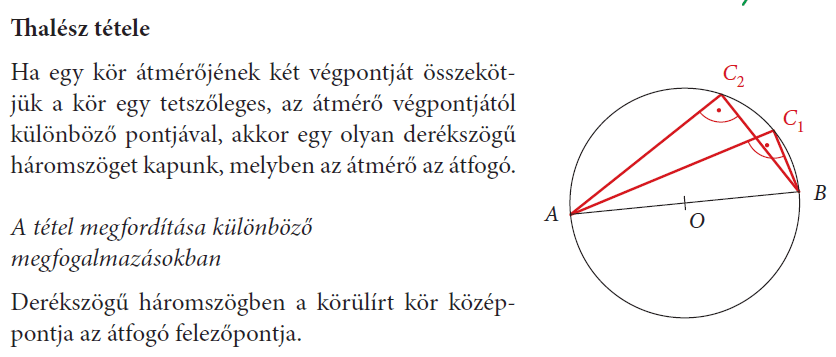 6. lecke: Thalész tétel - Ravix matektanoda